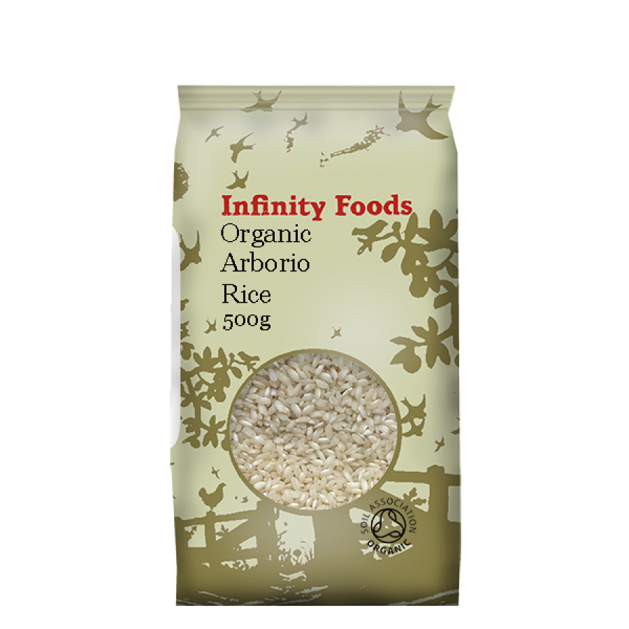 Infinity Organic Arborio Rice - Garlands Organic & Natural